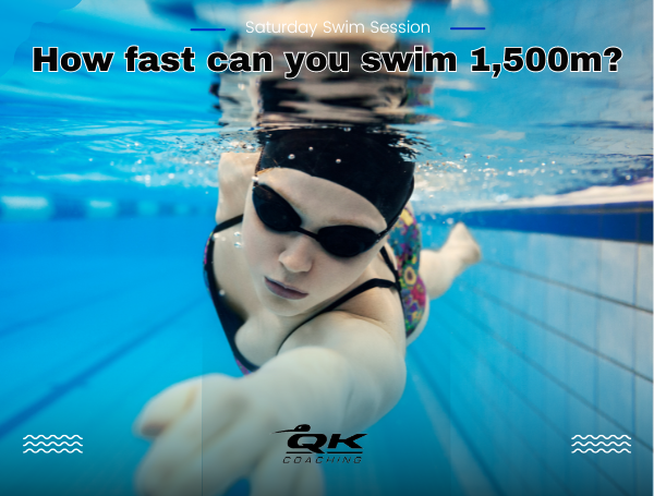 How fast can you swim 1,500m?