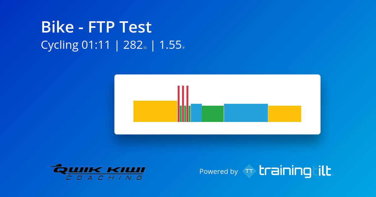 Bike - FTP Test