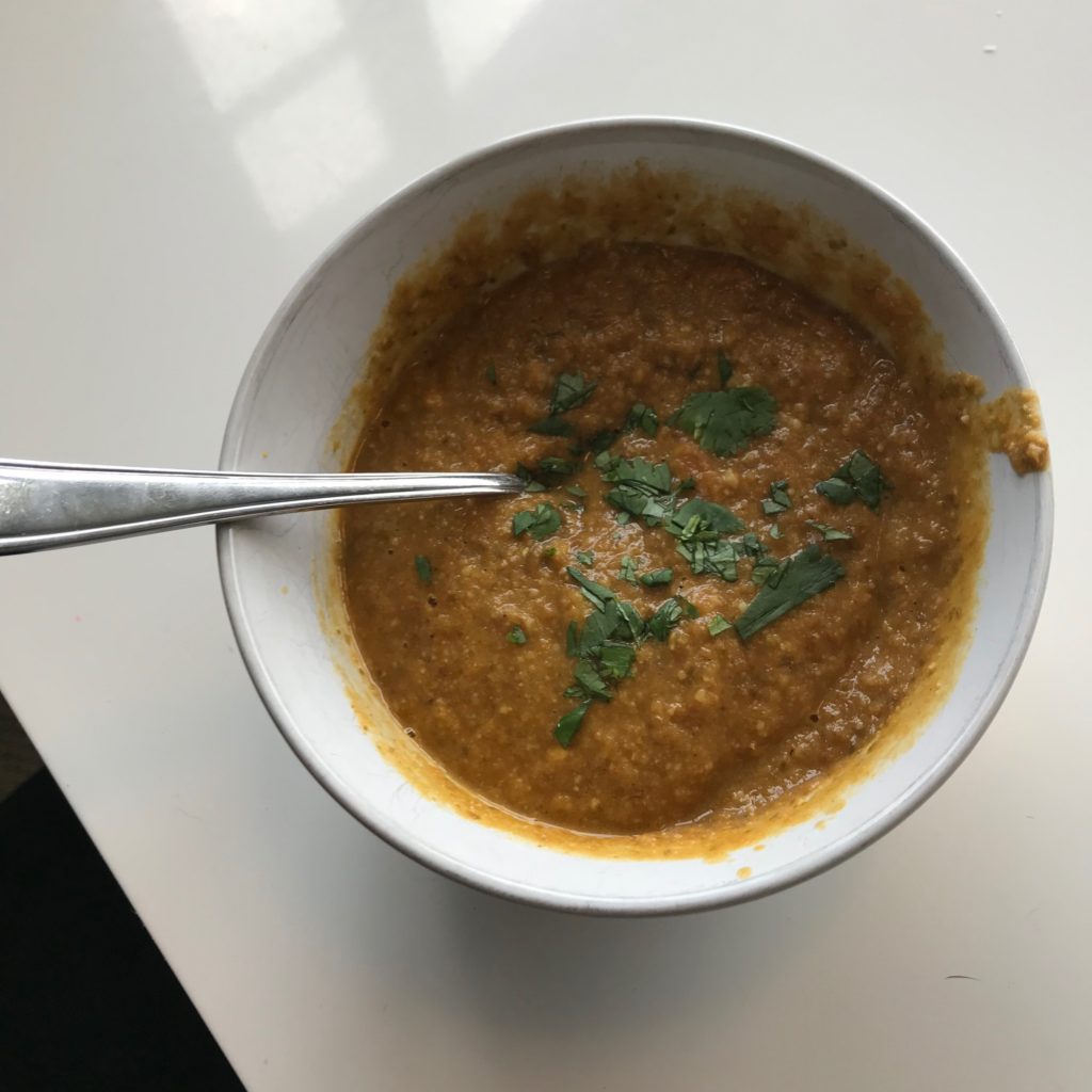 Chef Ray – Indian Spiced Lentil Soup – Coach Ray – Qwik Kiwi Coaching
