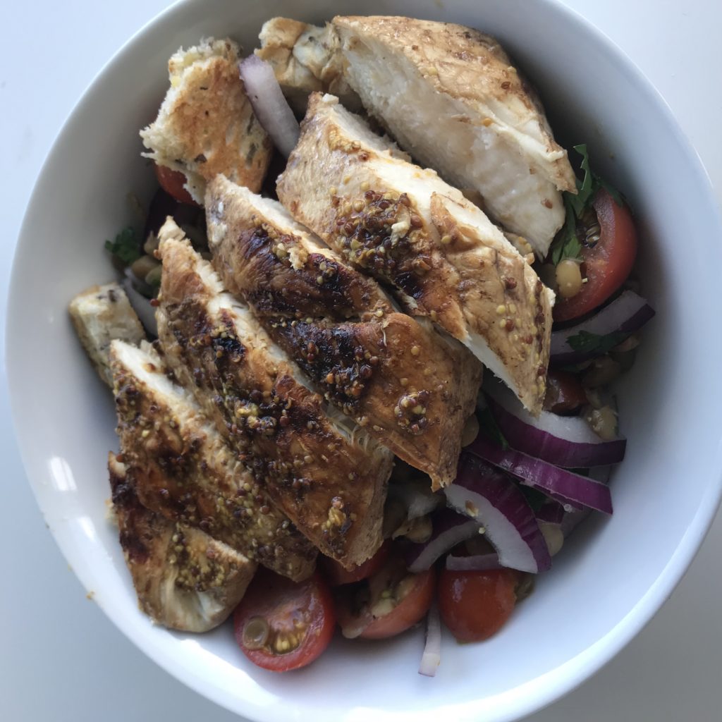 Chef Ray: Grilled Chicken with Brown Lentil Salad – Coach Ray – Qwik ...