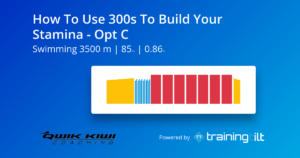 Saturday Swim Session: How To Use 300s To Build Your Stamina