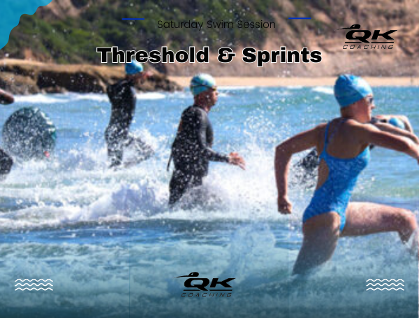 Saturday Swim Session: Threshold & Sprints