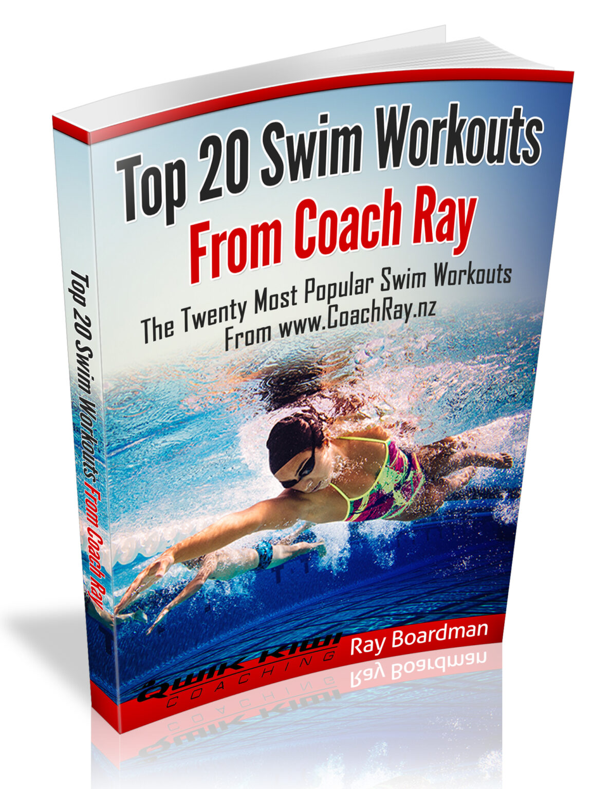 Top 20 Swim Workouts From Coach Ray eBook – Coach Ray – Qwik Kiwi Coaching