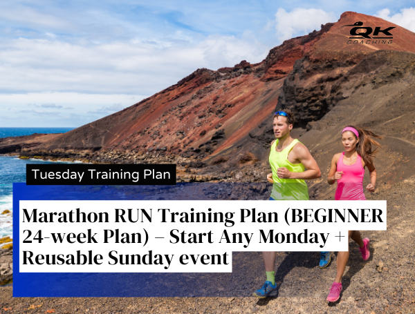 Tuesday Training Plan – Marathon RUN Training Plan (BEGINNER 24-week ...