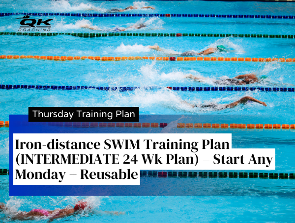 Thursday Training Plan – Iron-distance SWIM Training Plan (INTERMEDIATE ...