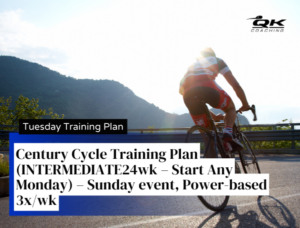Century Cycle Training Plan Intermediate – Coach Ray – Qwik Kiwi Coaching