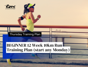 BEGINNER 12 Week 10km Run Training Plan (start any Monday) – Coach Ray – Qwik Kiwi Coaching