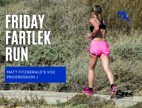 Friday Fartlek Run – Matt Fitzgerald’s VO2 Progression J – Coach Ray ...