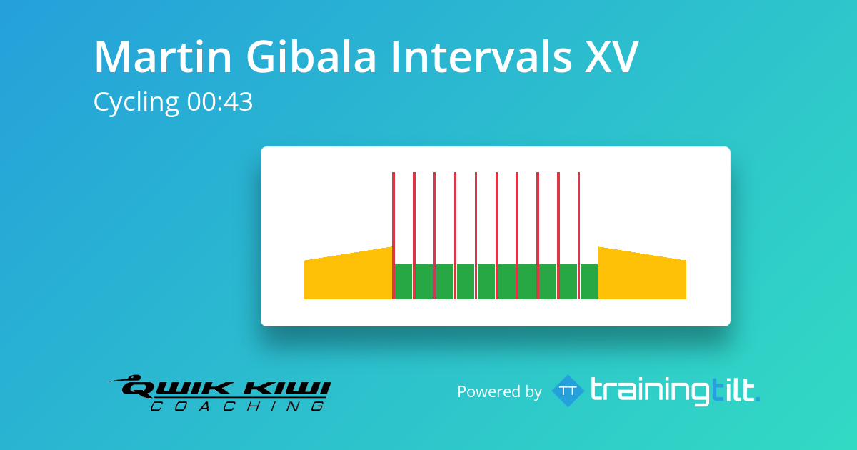 Martin Gibala Intervals XV