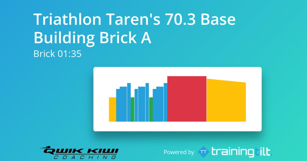 Monday Brick – Triathlon Taren’s 70.3 Base Building Brick A – Coach Ray ...