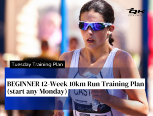 Tue TP BEGINNER 12 Week 10km Run Training Plan (start any Monday ...