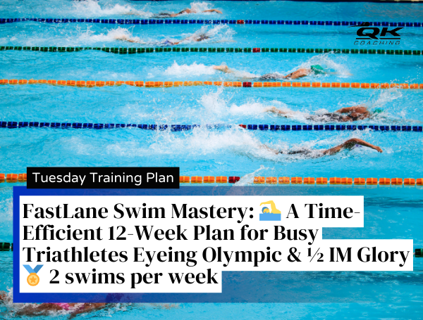 Tuesday Training Plan: FastLane Swim Mastery: 🏊‍♂️ A Time-Efficient 12 ...