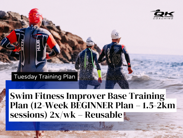 Saturday Swim Session: 2,000m TT - Coach Ray - Qwik Kiwi Coaching