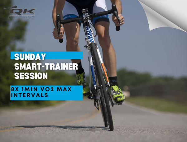 Sunday Smart Trainer Session: 8x 1min VO2 Max Intervals