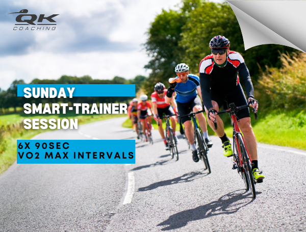 Sunday Smart Trainer Session: 6x 90sec VO2 Max Intervals