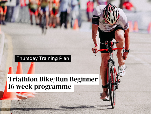 Triathlon Bike/Run Beginner 16 week Training Plan