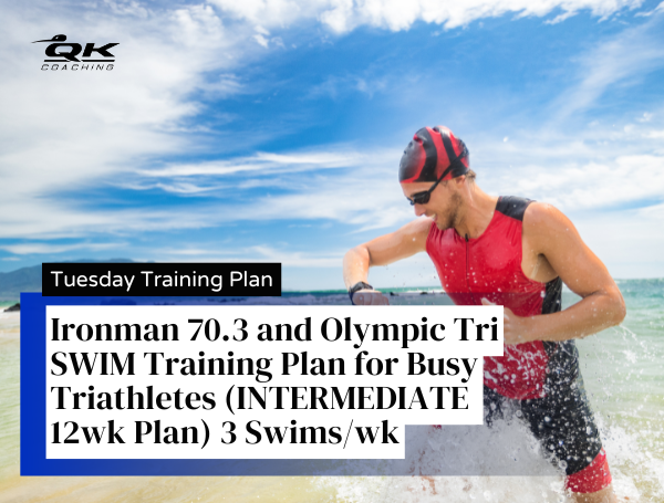 Ironman 70.3 and Olympic Tri SWIM Training Plan for Busy Triathletes ...