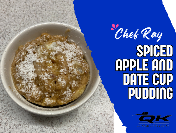 Spiced Apple and Date Cup Pudding Recipe