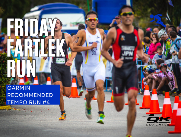 Friday Fartlek Run: Garmin Recommended Tempo Run #4