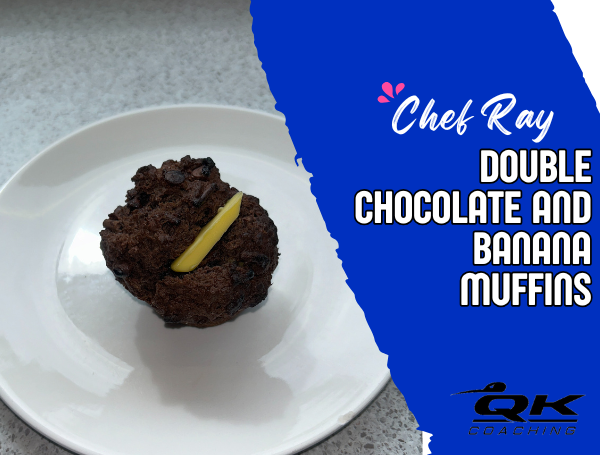 Double Chocolate and Banana Muffins Recipe