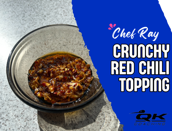 Crunchy Red Chili Topping Recipe