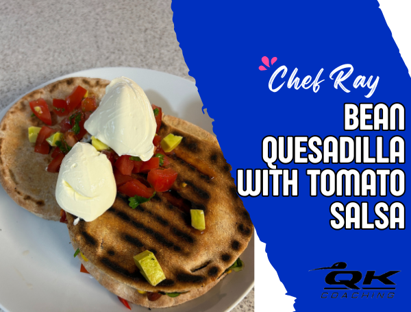 Bean Quesadilla with Tomato Salsa Recipe