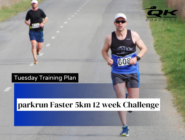 Tuesday Training Plan: parkrun Faster 5km 12 week Challenge 4 runs per ...