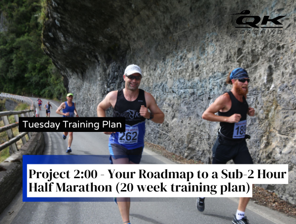 Project 2:00 - Your Roadmap to a Sub-2 Hour Half Marathon (20 week ...