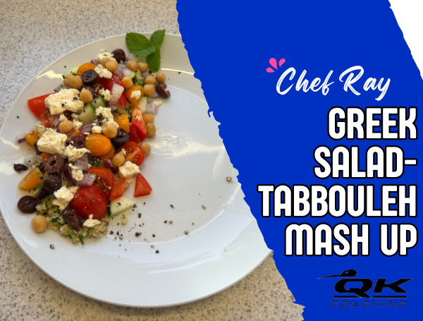 Greek Salad-Tabbouleh Mash Up Recipe