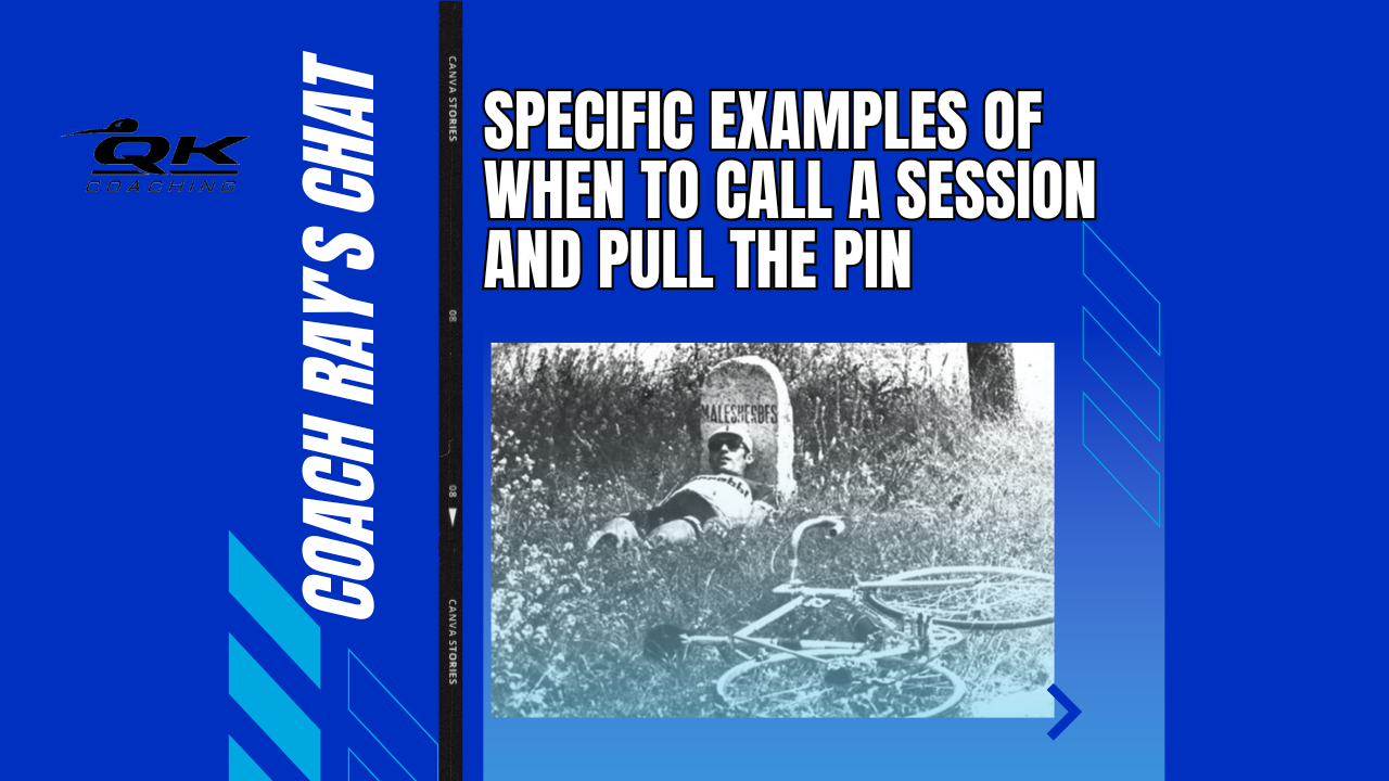 When to Pull the Pin: Real Training Examples | Coach Ray