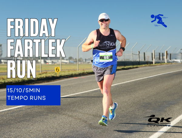 Friday Fartlek Run: 15/10/5min Tempo Runs